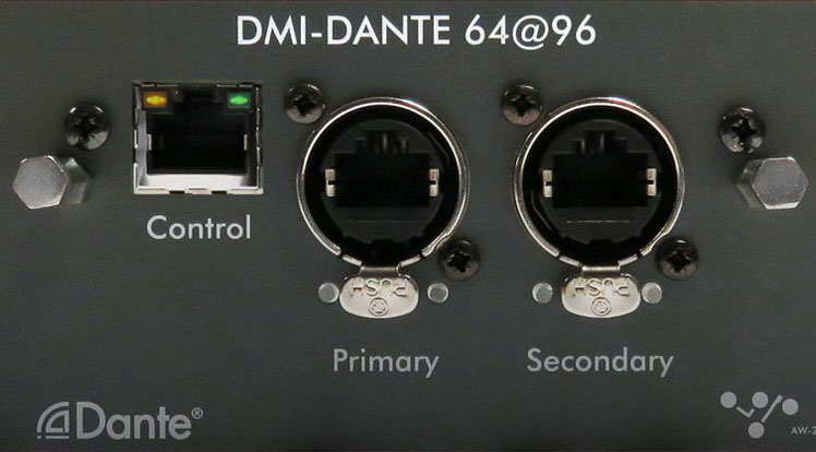 Карта DiGiCo DMI-Dante с поддержкой 96 кГц